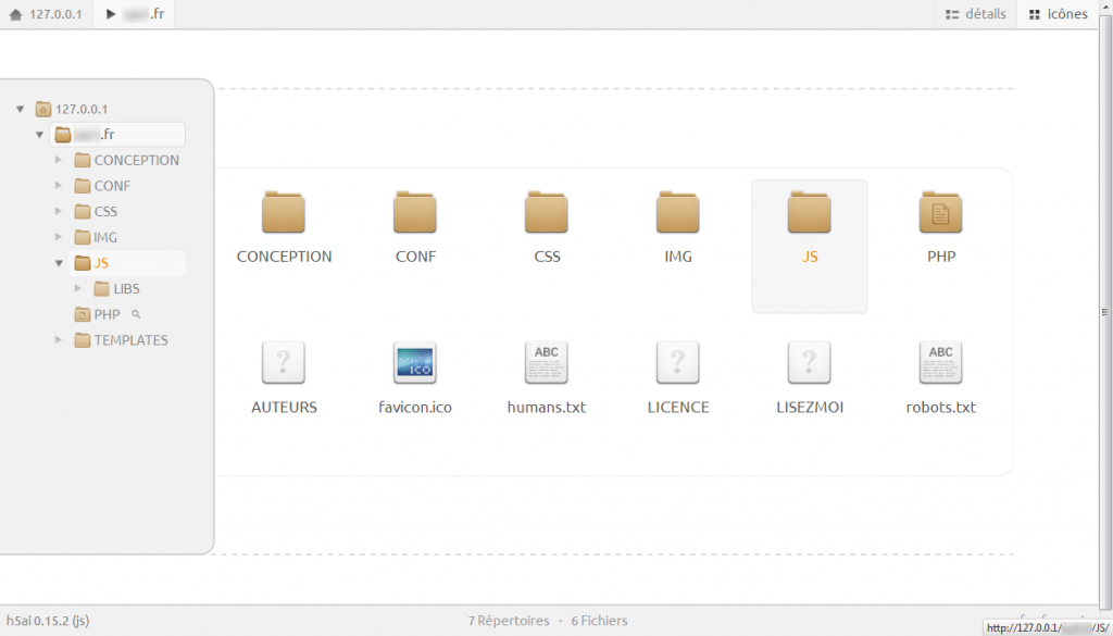 h5ai, un coup de jeune pour votre index apache – IdleBlog