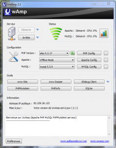 UWamp une alternative simple et efficace pour wamp – IdleBlog
